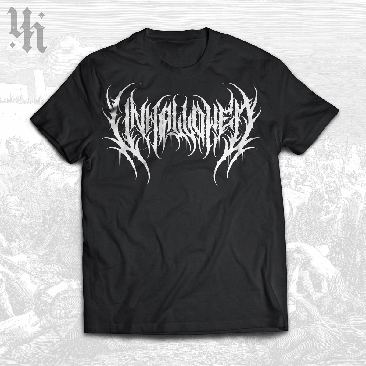 Unhallowed Metal Logo Unisex T-Shirt - Black – Unhallowed Gallery